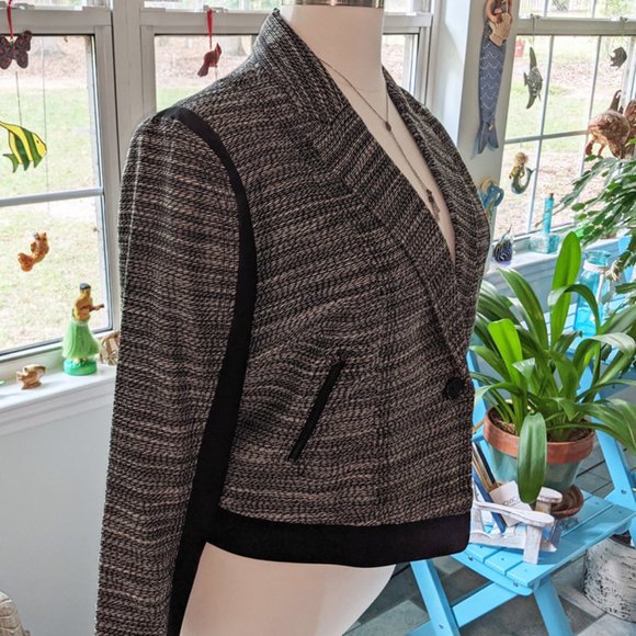 Kenneth Cole | Jackets & Coats | Kenneth Cole Croppedmotostyle Jacket ...